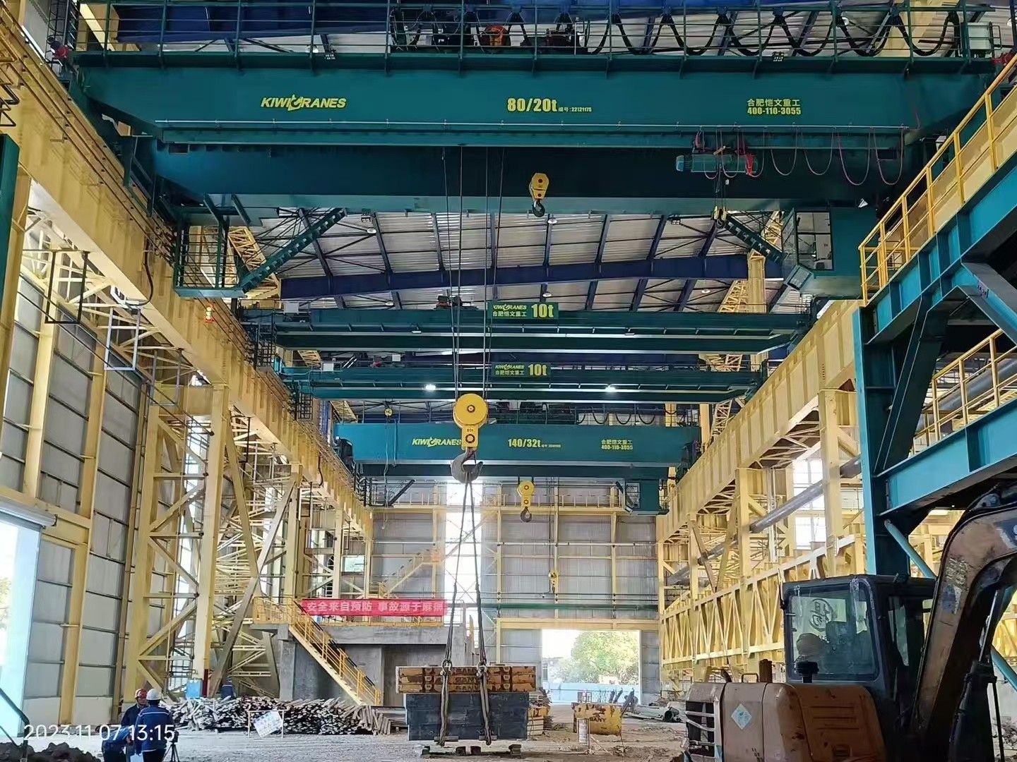 EOT Cranes Application in Steel Industry