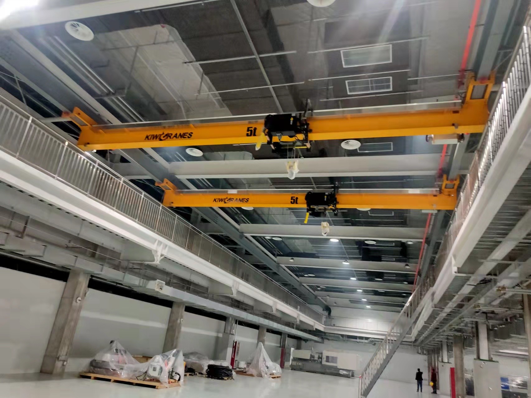 Electric Overhead Motorized Traveling Suspension Crane 5 Ton