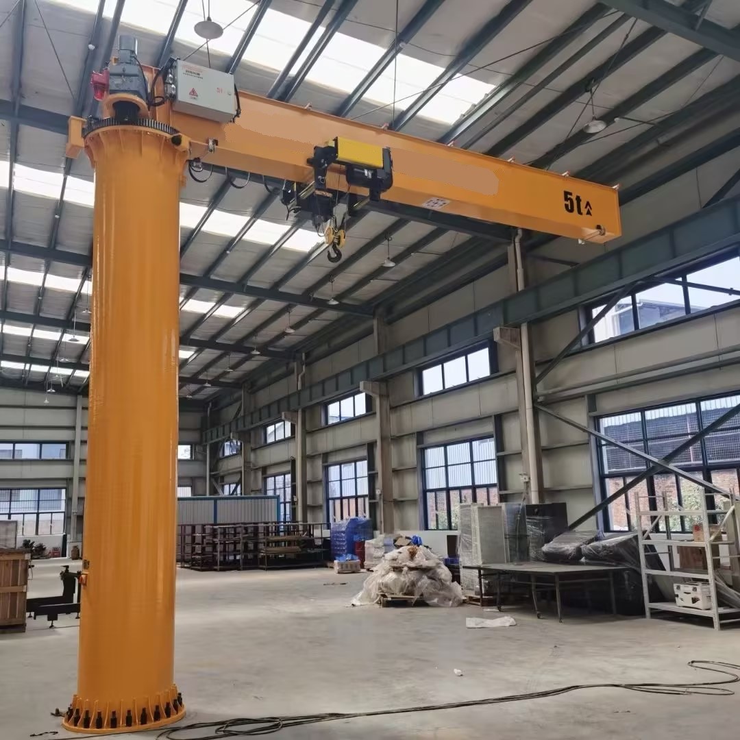 1000kg multi-scene use column type electric rotating 360 degree jib crane