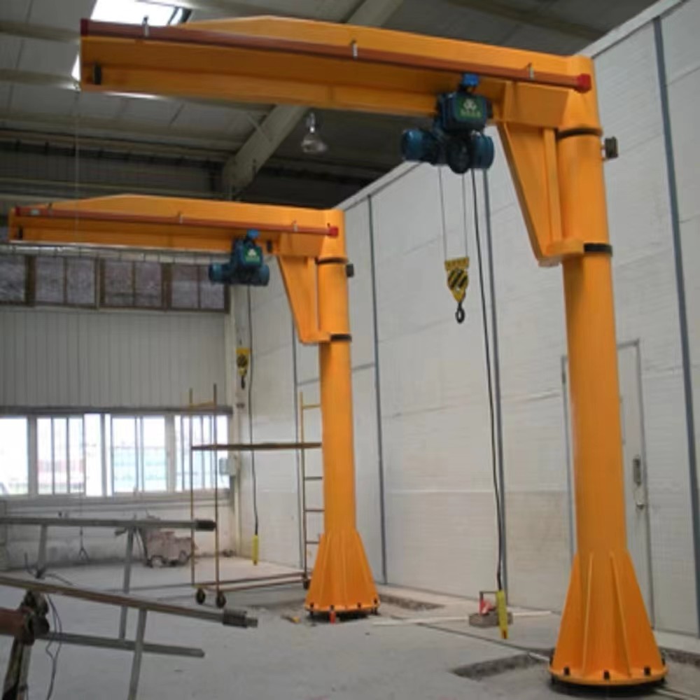 125kg Multi-scene Column Type Electric Rotating 360 Degree Jib Crane