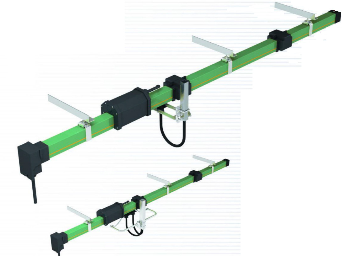 Enclosed Power Conductor Rail System For EOT Crane 10 Ton